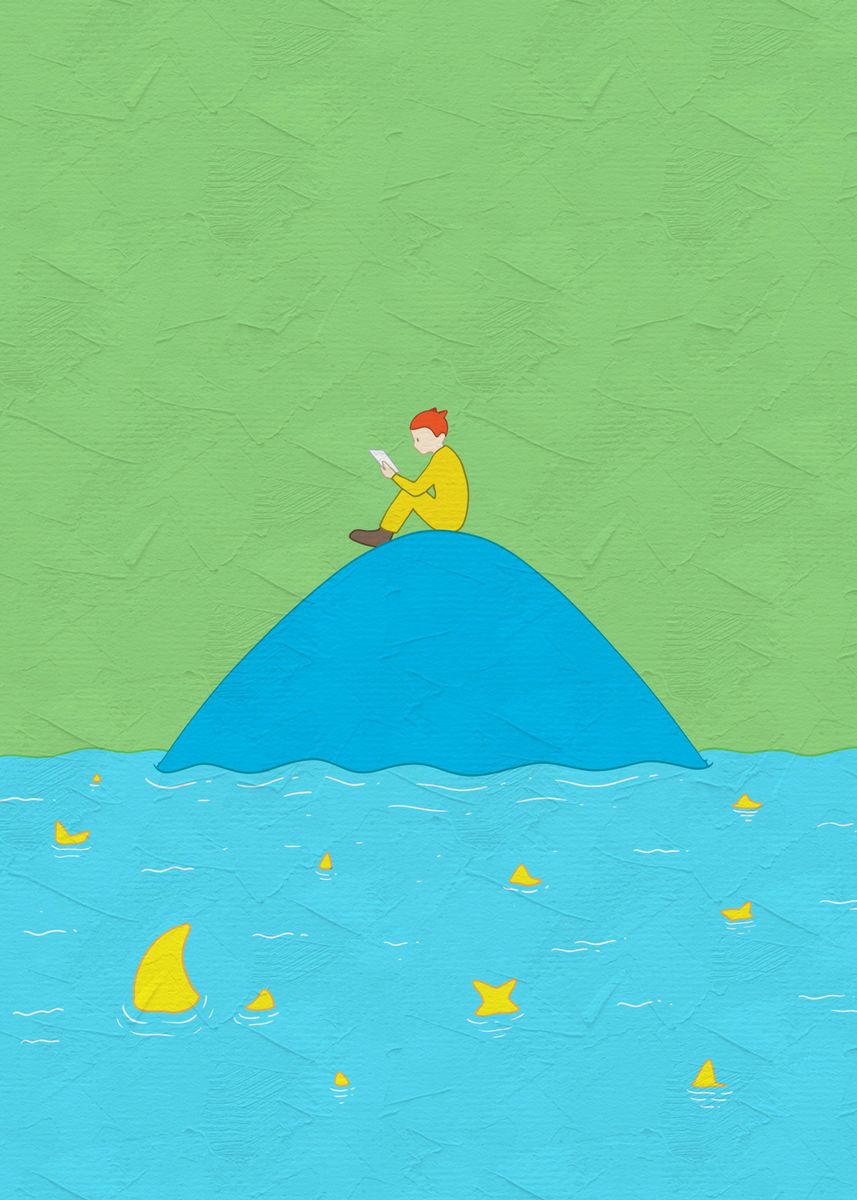 'Dream Island' Poster by Abu Abu | Displate