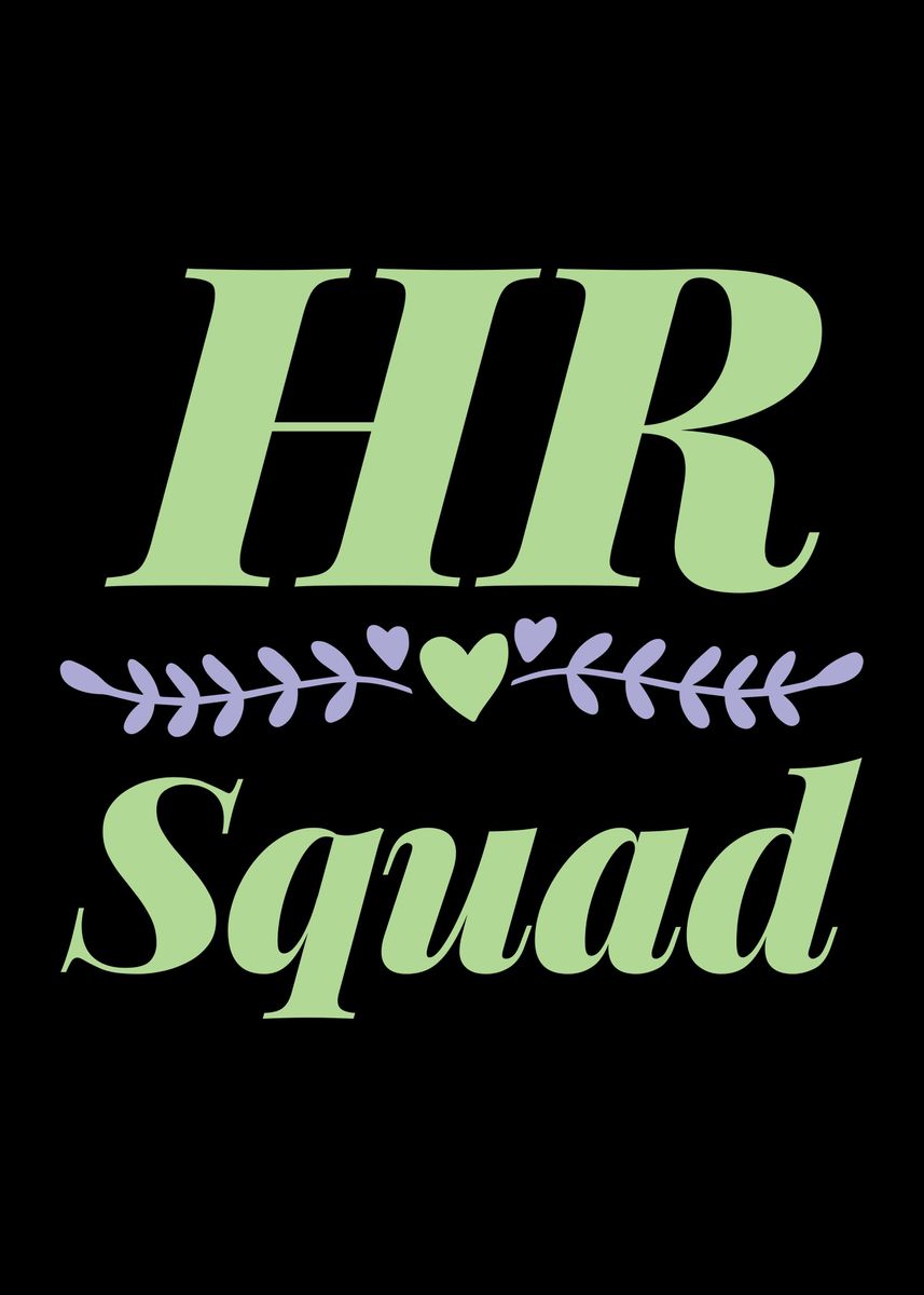 'Human Resources Team' Poster, picture, metal print, paint by Visualz ...