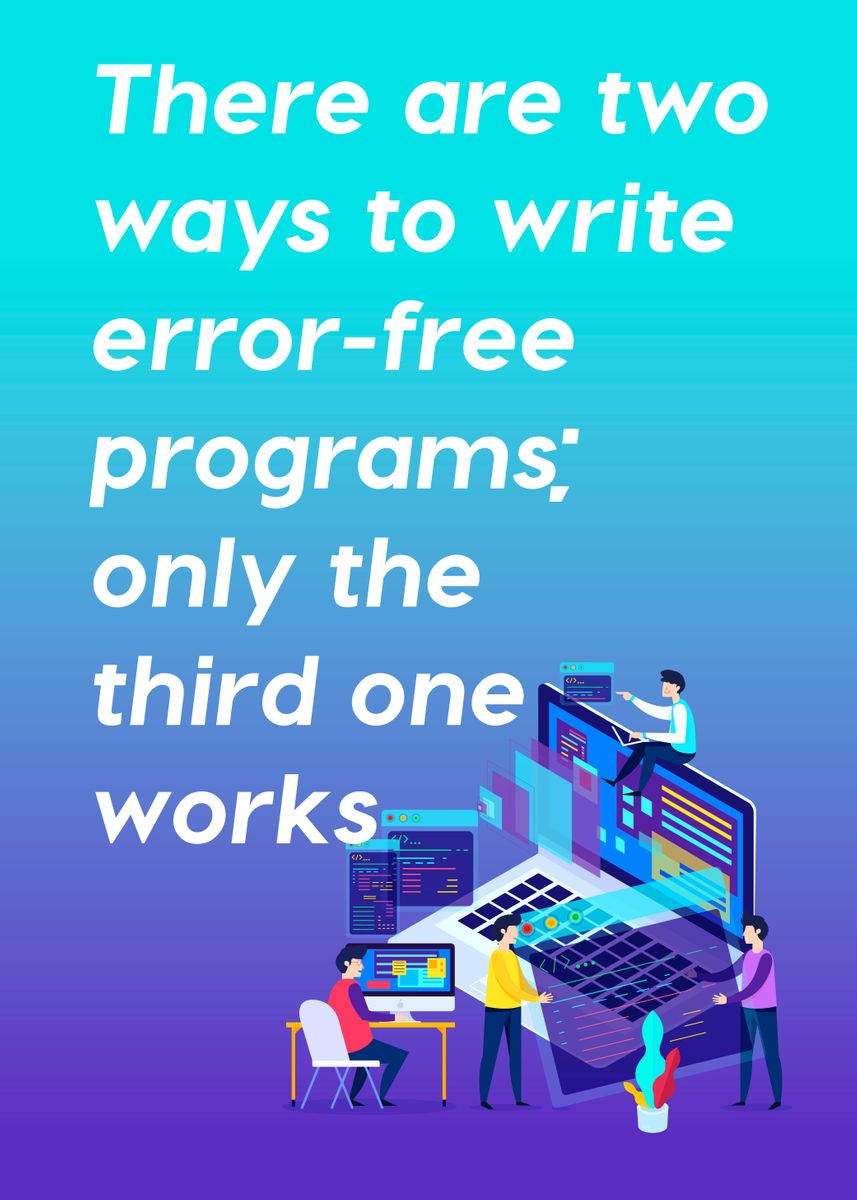 'Alan Perlis Quote' Poster by Reflection Quotes | Displate