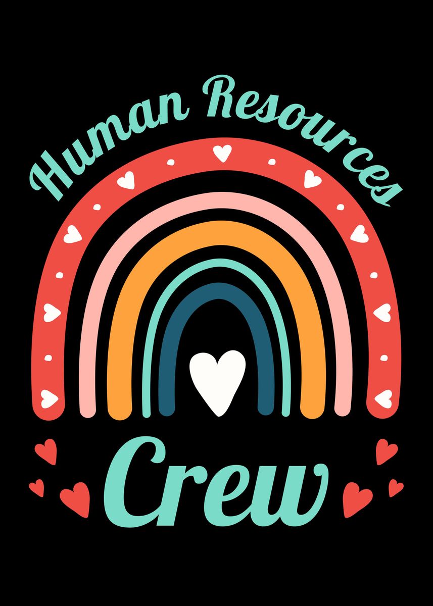 'Human Resources Team' Poster, picture, metal print, paint by Visualz ...