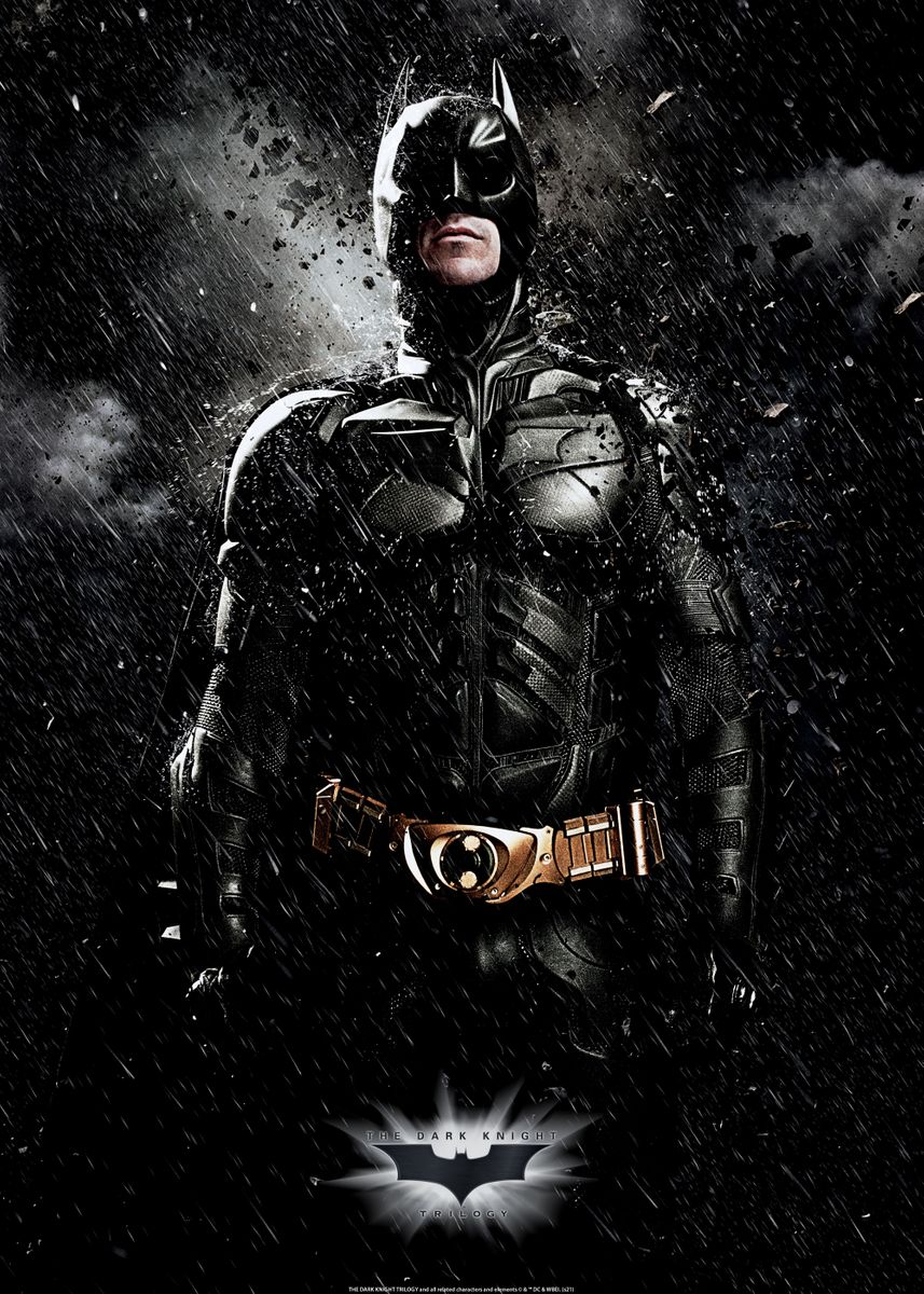 'Batman' Poster, picture, metal print, paint by DC Comics | Displate