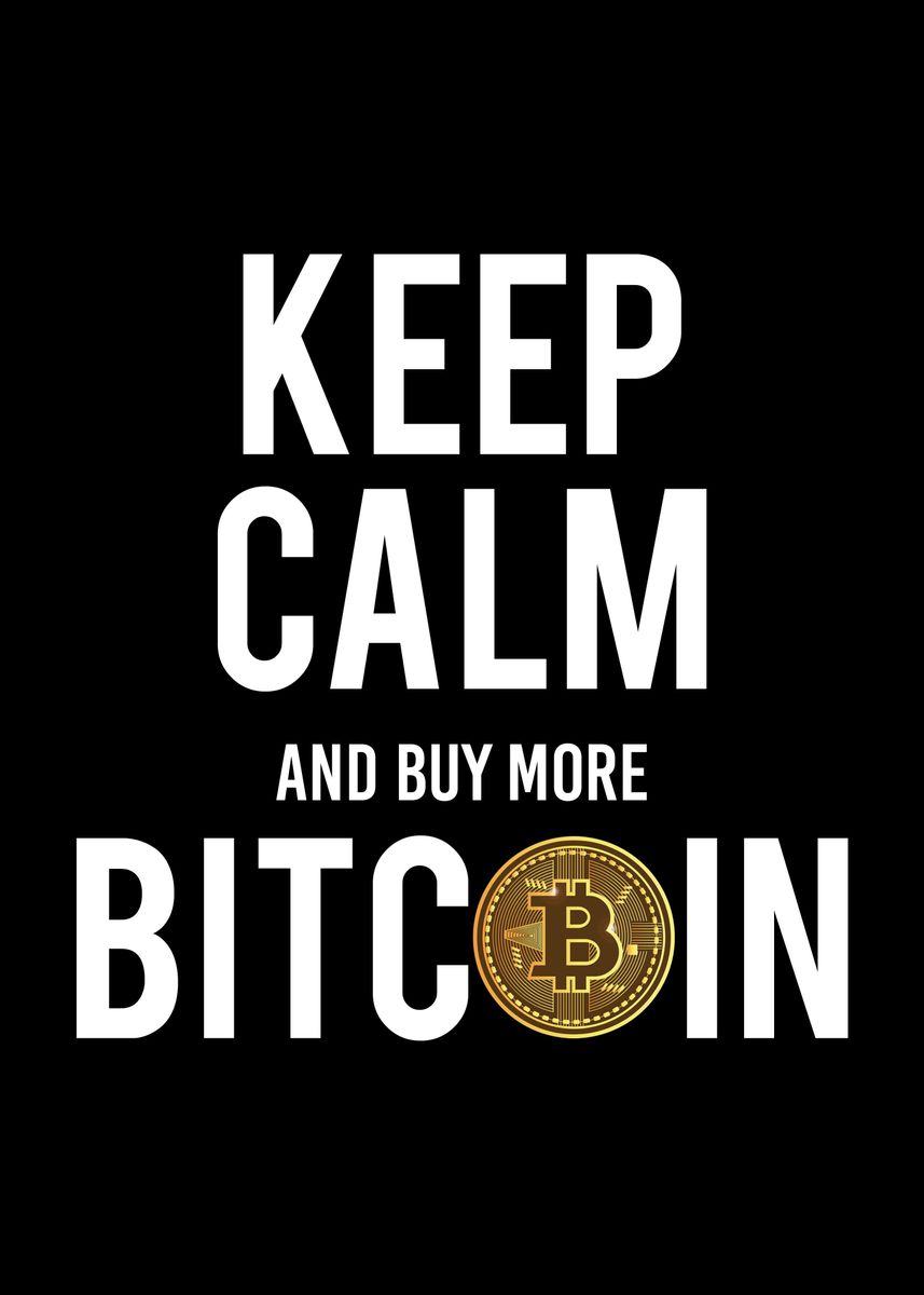 'Crypto Bitcoin Wall Art' Poster, picture, metal print, paint by ...