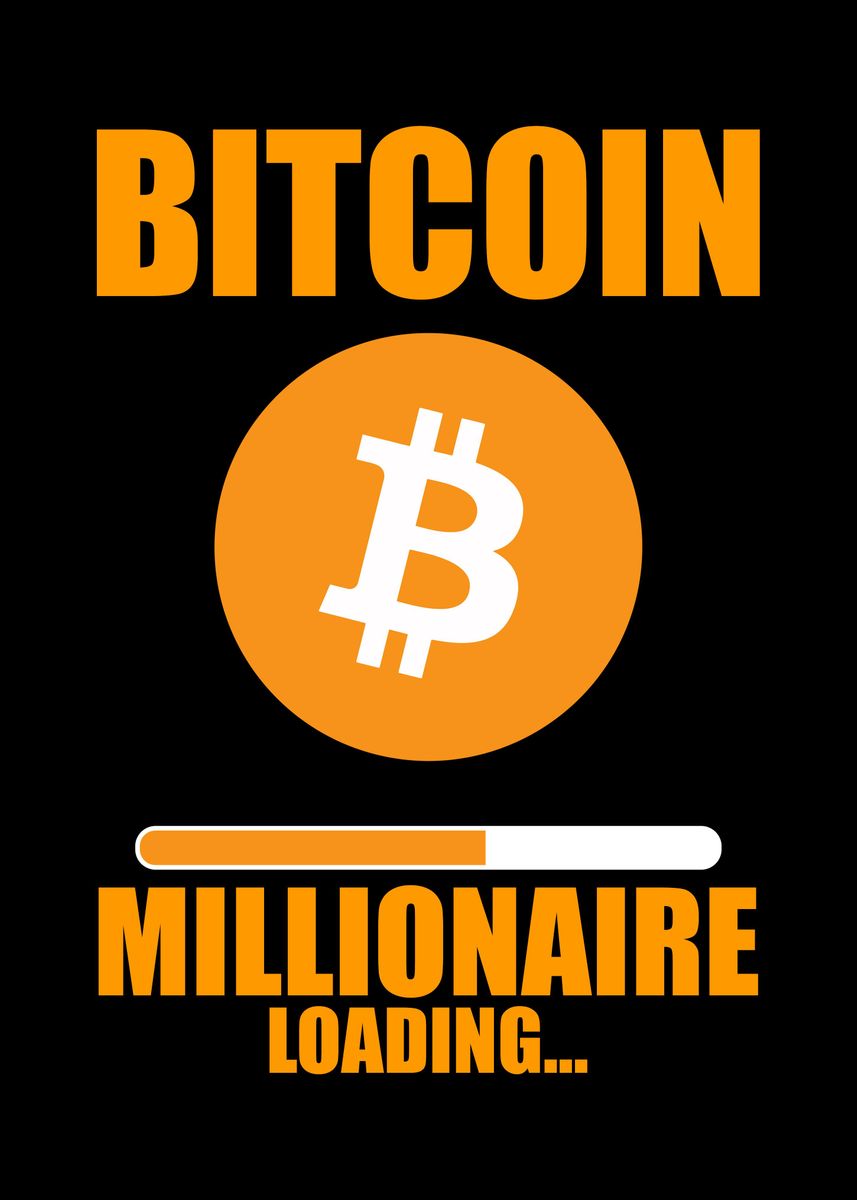 'Crypto Bitcoin Wall Art' Poster, picture, metal print, paint by ...