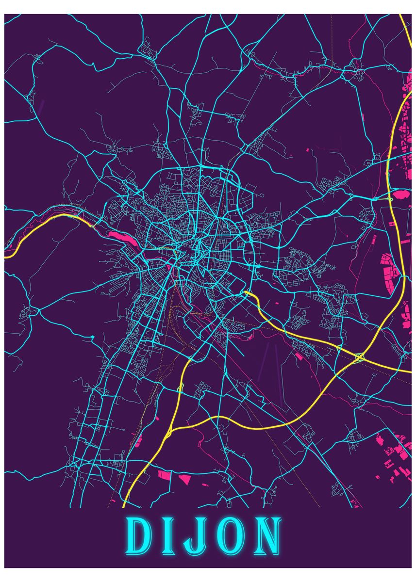 'DIJON ' Poster by Brock Lesnar | Displate