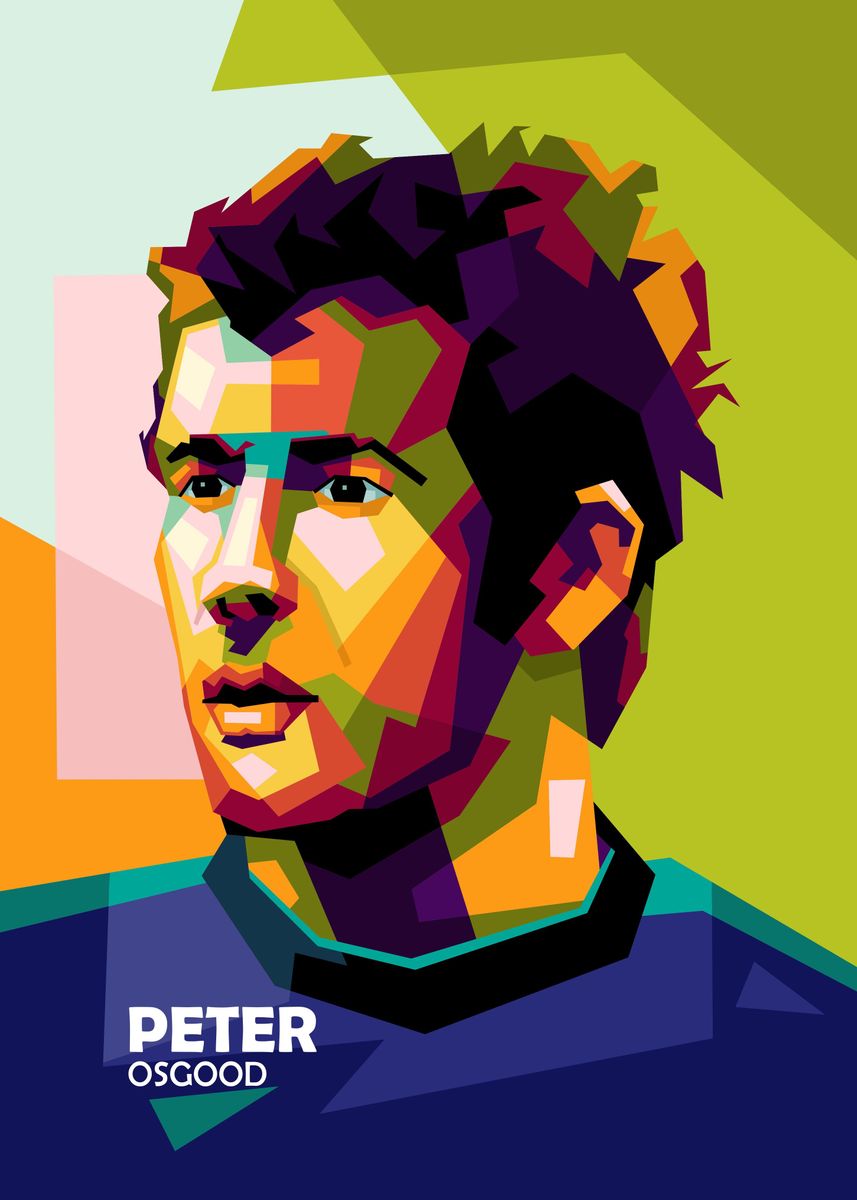 'Legends Chelsea wpap' Poster, picture, metal print, paint by AMIRUDIN ...