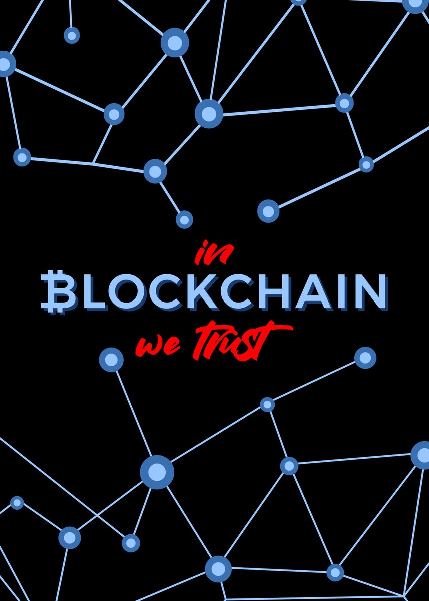 'Crypto Bitcoin Wall Art' Poster, picture, metal print, paint by ...