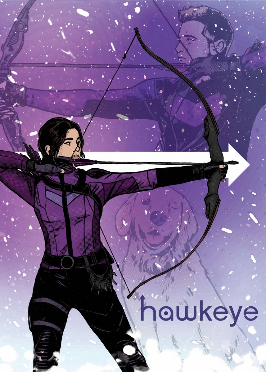 'Archer' Poster, picture, metal print, paint by Marvel | Displate