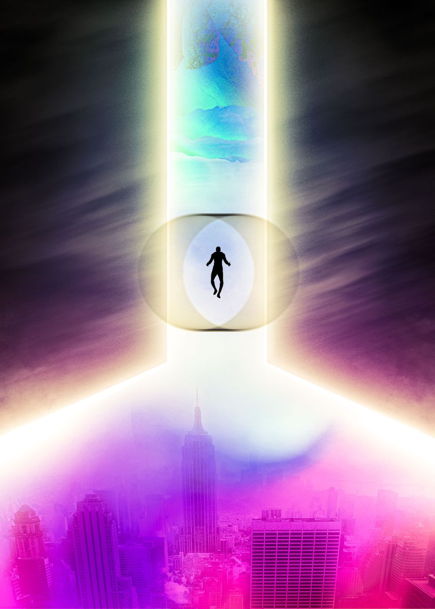 'Transcend' Poster by TiDi | Displate