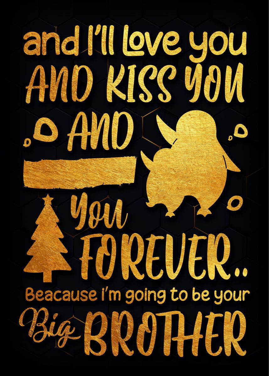 'Big Brother' Poster, picture, metal print, paint by Denis Siggers ...