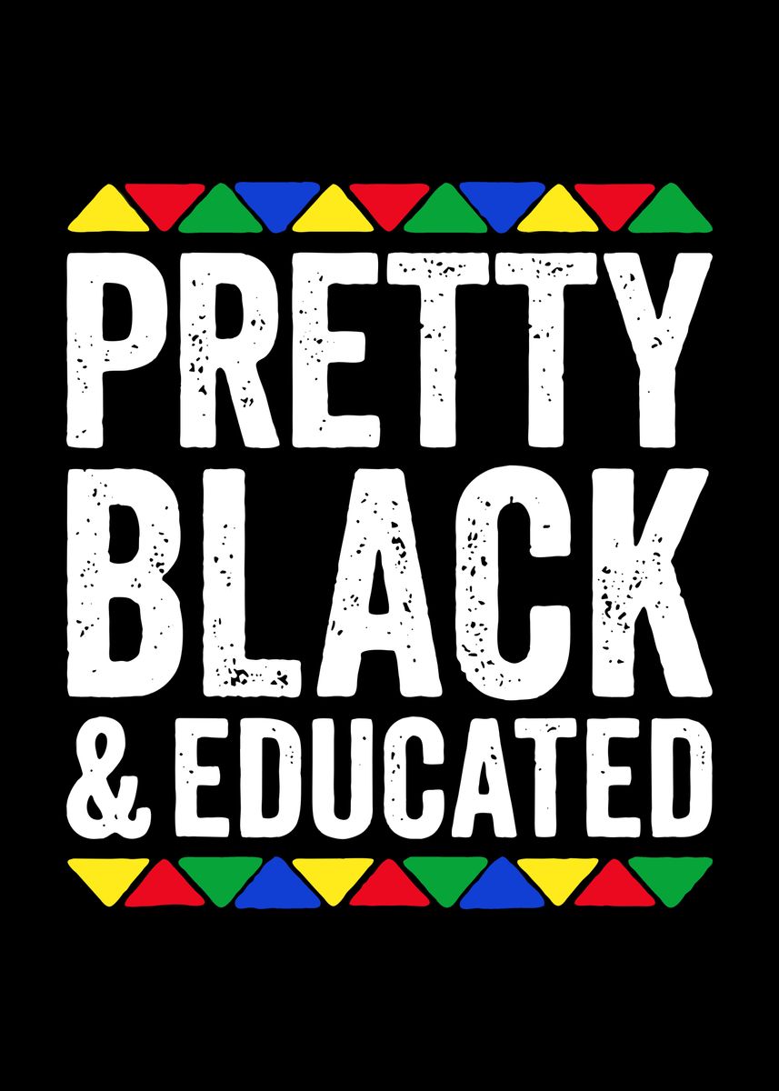 'pretty black girl' Poster, picture, metal print, paint by starborn ...