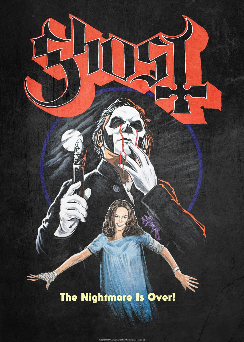 'The Nightmare is Over' Poster by Ghost | Displate