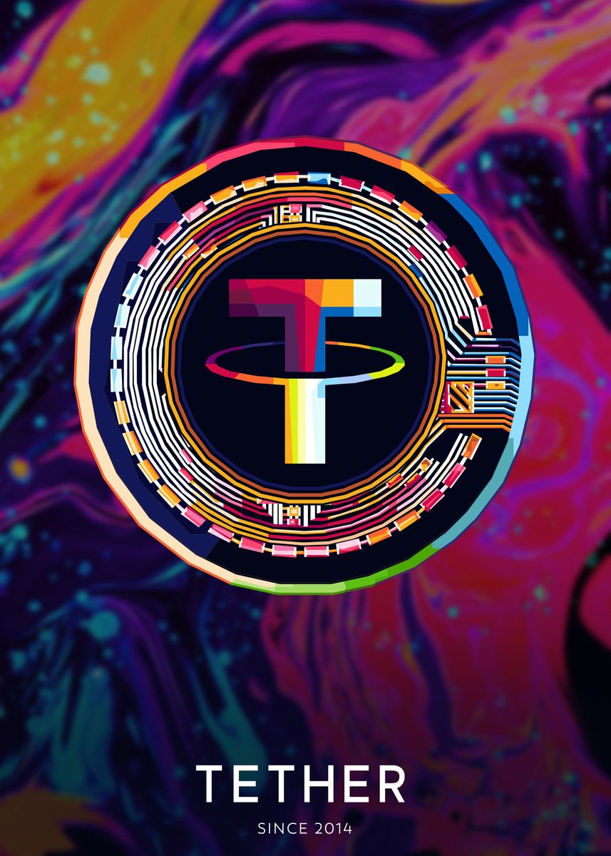 'Tether' Poster, picture, metal print, paint by MK STUDIO | Displate