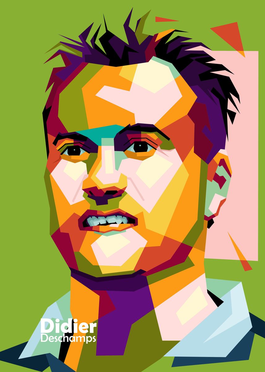 'Best Legends football wpap' Poster, picture, metal print, paint by AMIRUDIN 06 | Displate