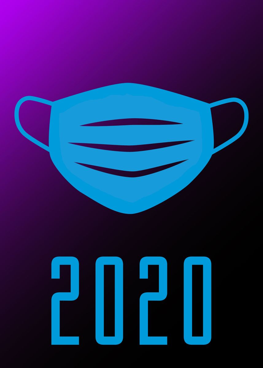 'Mask Mandate' Poster by Scenic Solitude | Displate