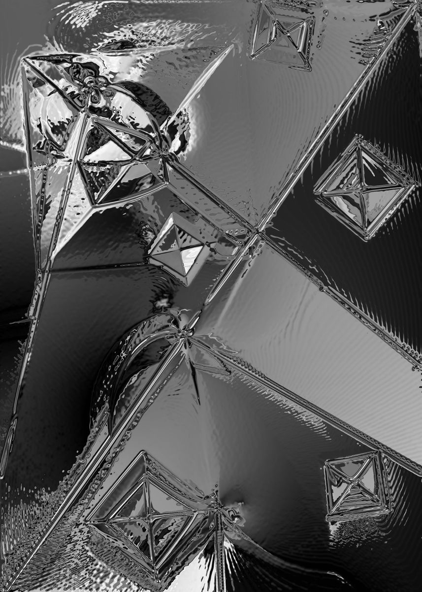 'Black Diamonds' Poster by Diji Bob | Displate