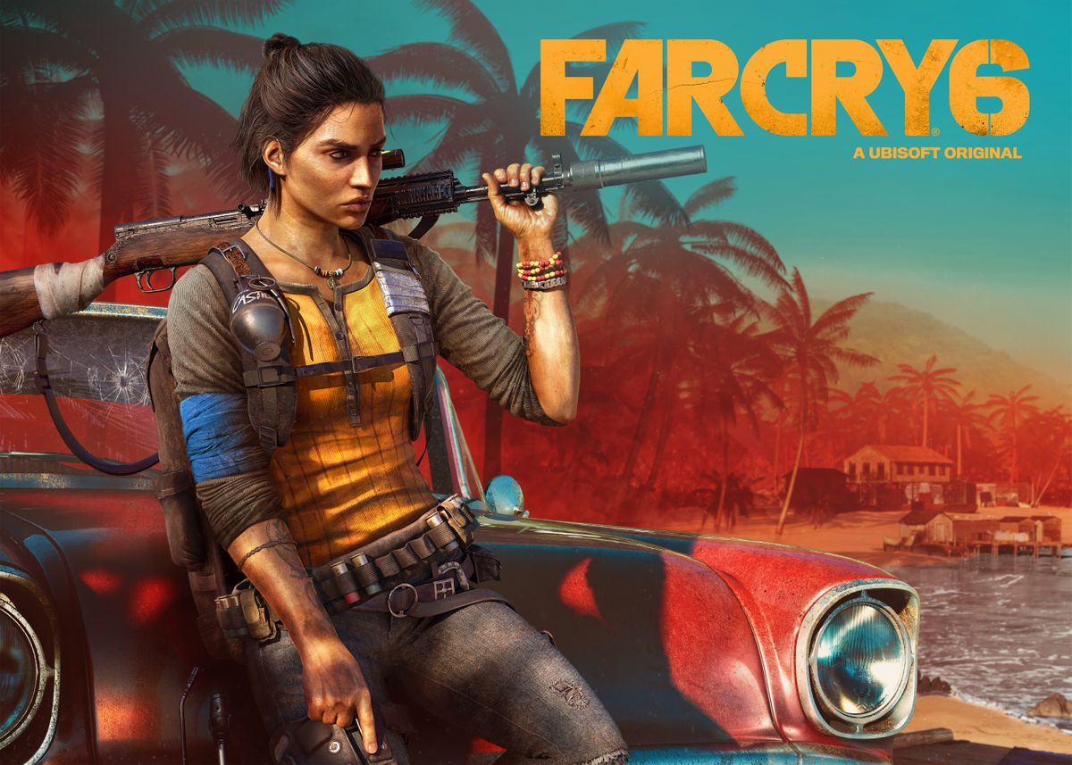 Horizontal Dani Female Poster By Far Cry 6 Displate