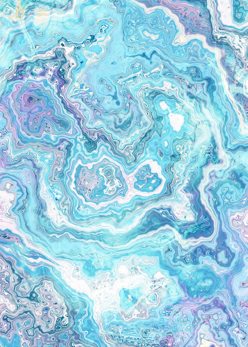 'Pastel Marble Texture 21' Poster, picture, metal print, paint by Aloke ...