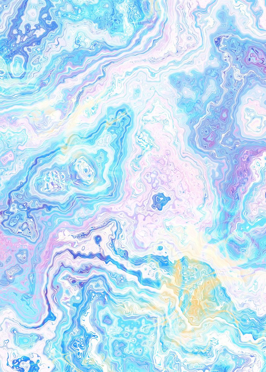 'Pastel Marble Texture 33' Poster by Aloke Design | Displate