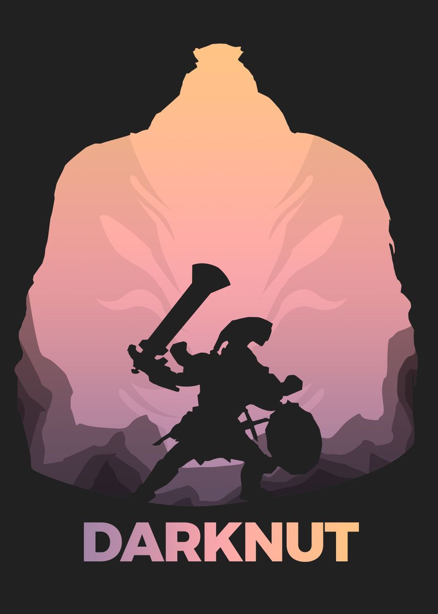 'Darknut' Poster, picture, metal print, paint by Facet Bengkok | Displate