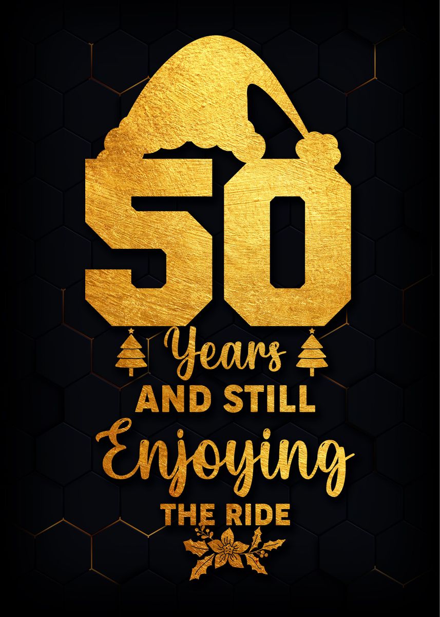 '50 years' Poster, picture, metal print, paint by Denis Siggers | Displate