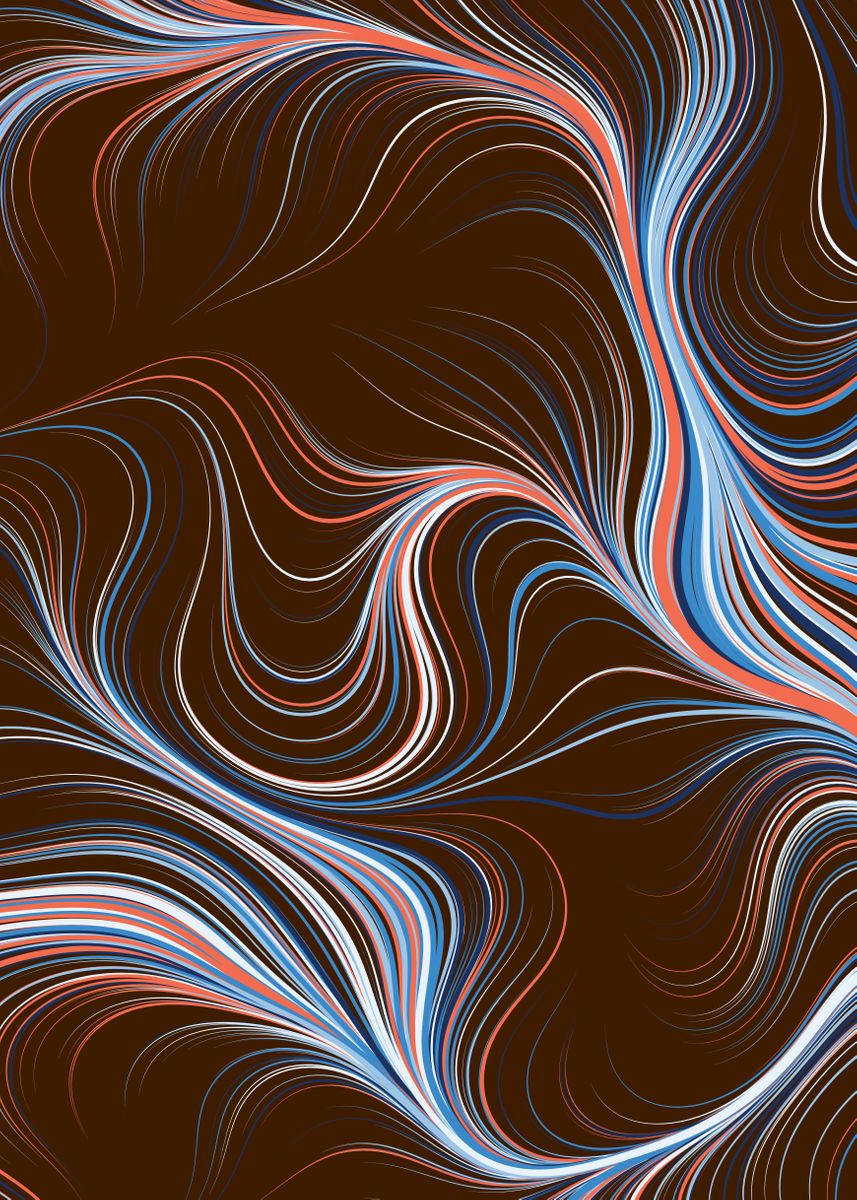 'Perlin Noise generativeart' Poster, picture, metal print, paint by ...