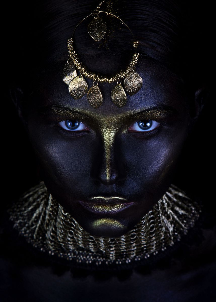 'Gold of Maya' Poster, picture, metal print, paint by Ivan Kovalev ...
