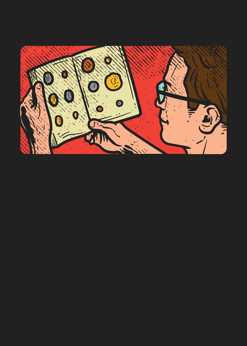 'Coin Collector' Poster, picture, metal print, paint by maxdesign ...