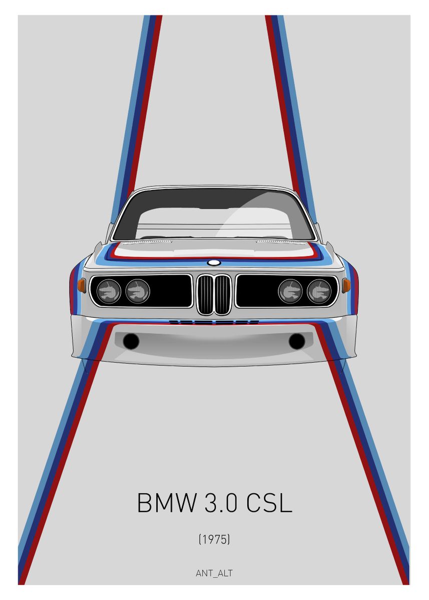 '30 CSL ' Poster, picture, metal print, paint by Alt ILLUSTRATIONS ...