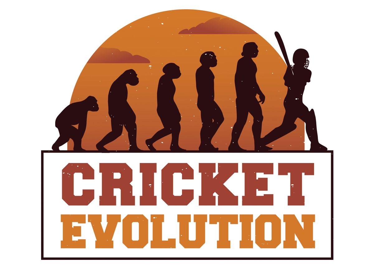 'Cricket evolution ' Poster by Simon Darren | Displate