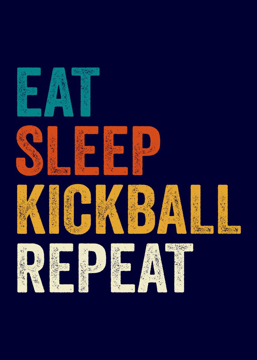 'Kickball' Poster by MzumO | Displate