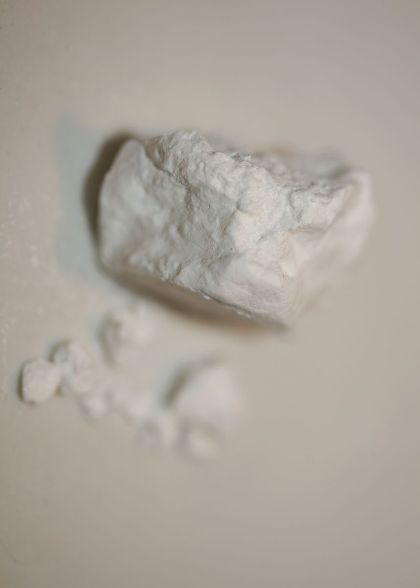 'Cocaine rocks close up' Poster, picture, metal print, paint by ...