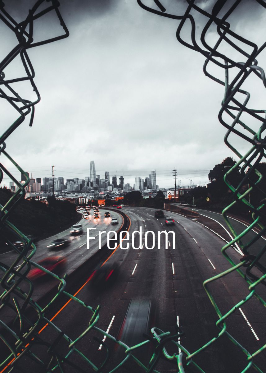 'Freedom by Aiden' Poster, picture, metal print, paint by Aiden Tells ...