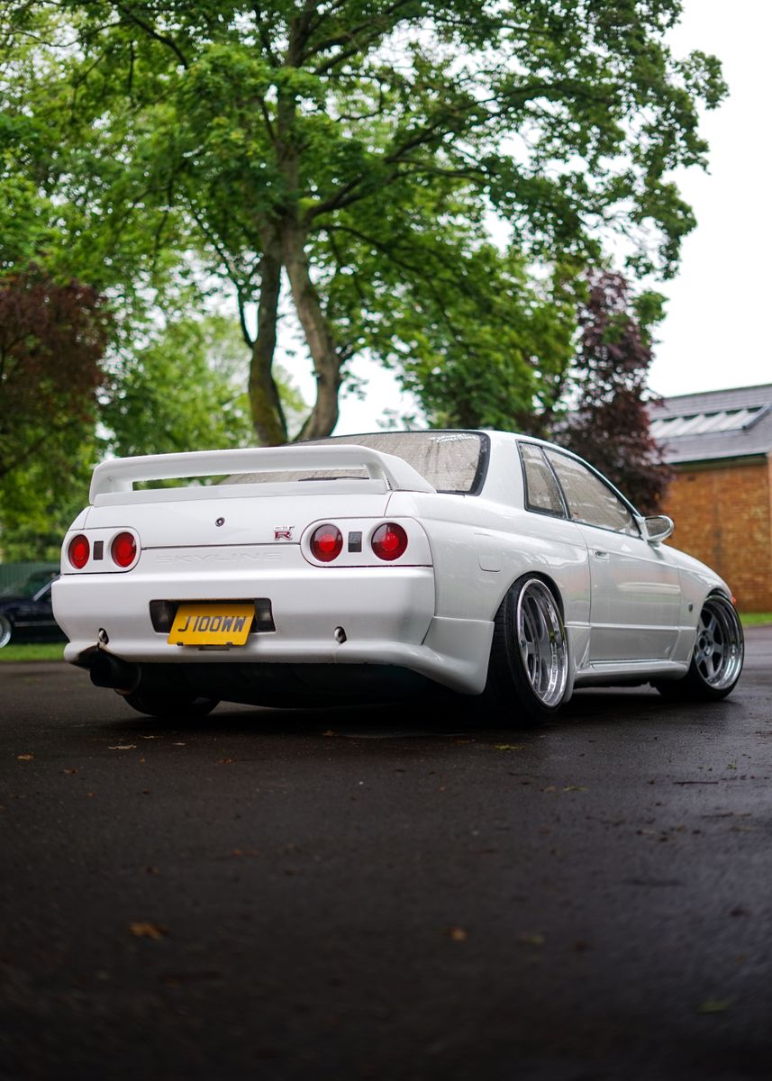 'R32 GTR' Poster, picture, metal print, paint by vividdepth | Displate