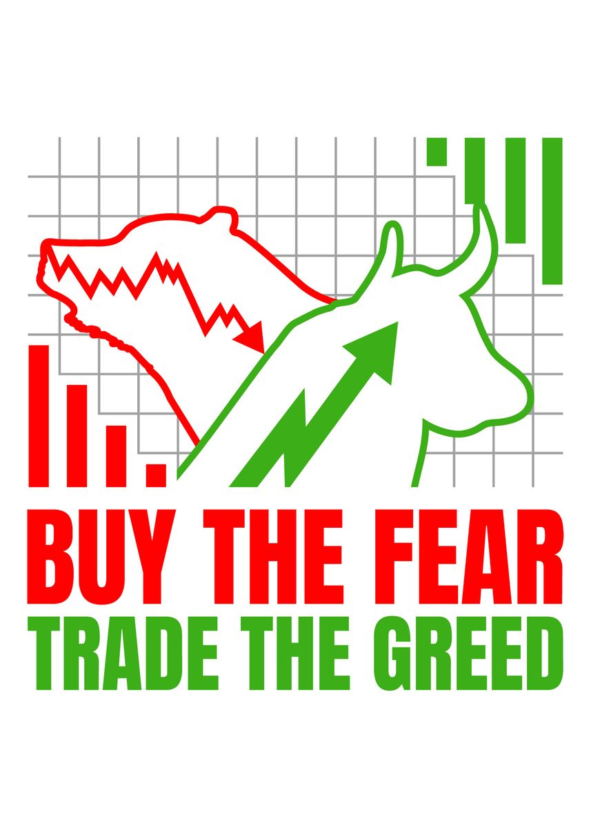 'Stock Trader Bullish' Poster, picture, metal print, paint by Max Ronn ...