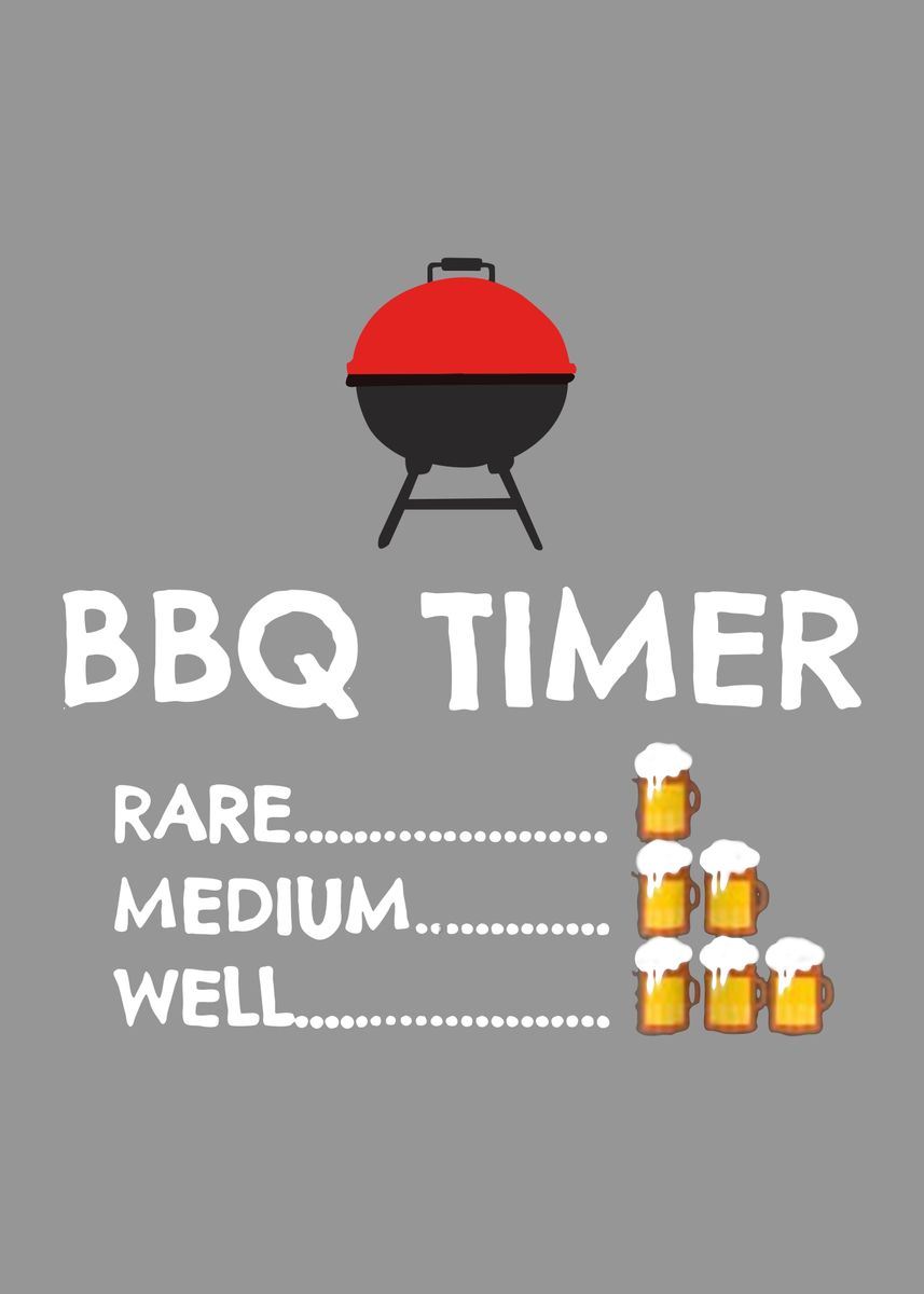 'bbq time' Poster by riyadi elyas rahmadi | Displate
