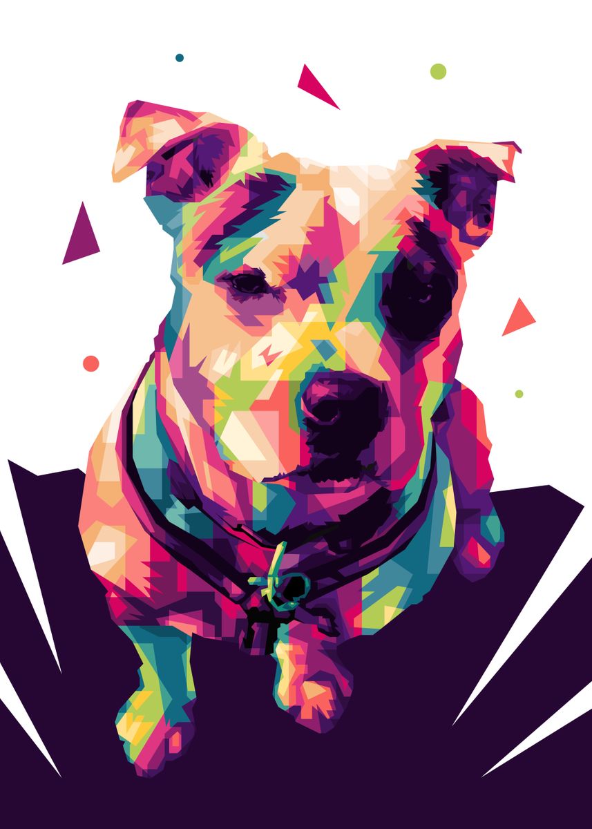 'Jack Russell Pop Art' Poster, picture, metal print, paint by Color ...