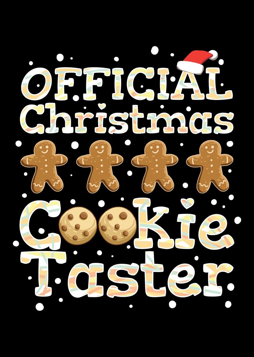 'Official Christmas Cookie ' Poster by Changwon Chung | Displate
