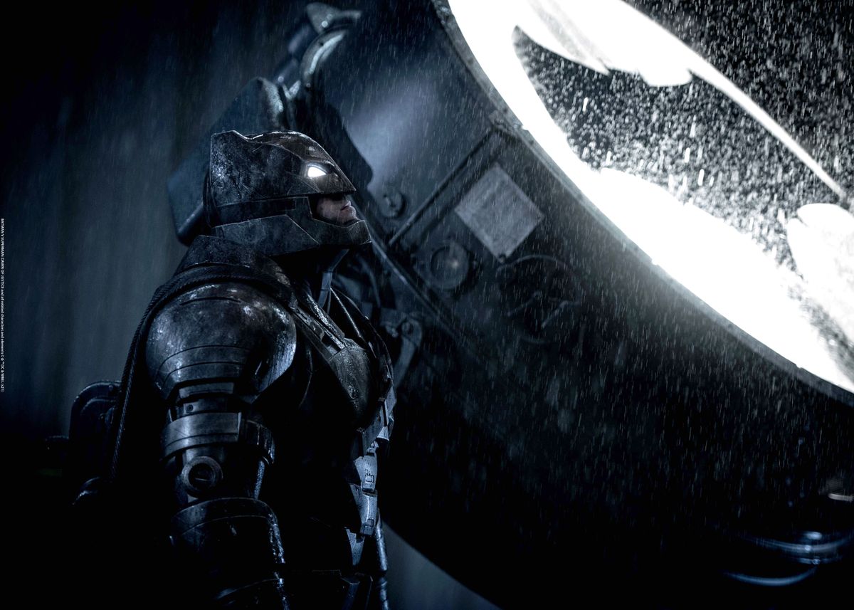 'Batman light' Poster by DC Comics | Displate