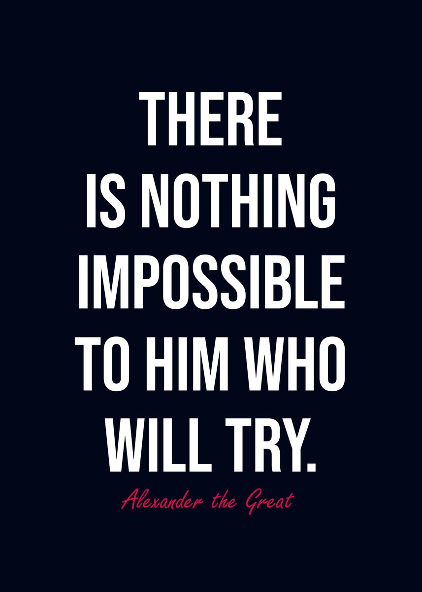 'Alexander the Great' Poster, picture, metal print, paint by MK STUDIO ...