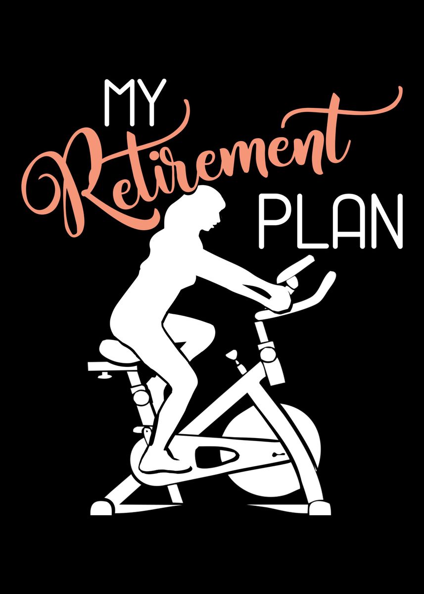 'Indoor Cycling Spinning' Poster, picture, metal print, paint by ...