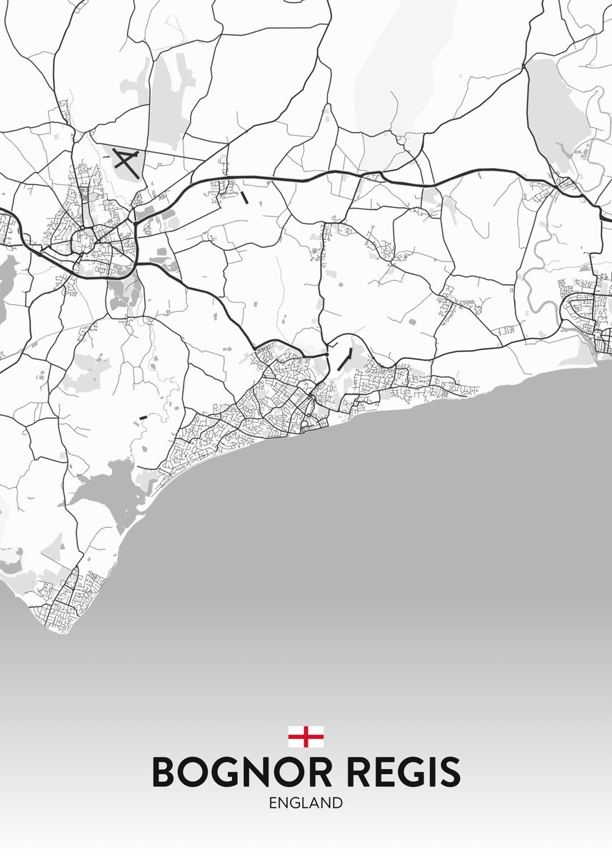 'Bognor Regis UK' Poster by IMR Designs | Displate