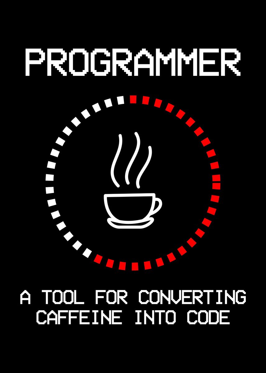 'Programmer Funny Wall Art' Poster, picture, metal print, paint by ...