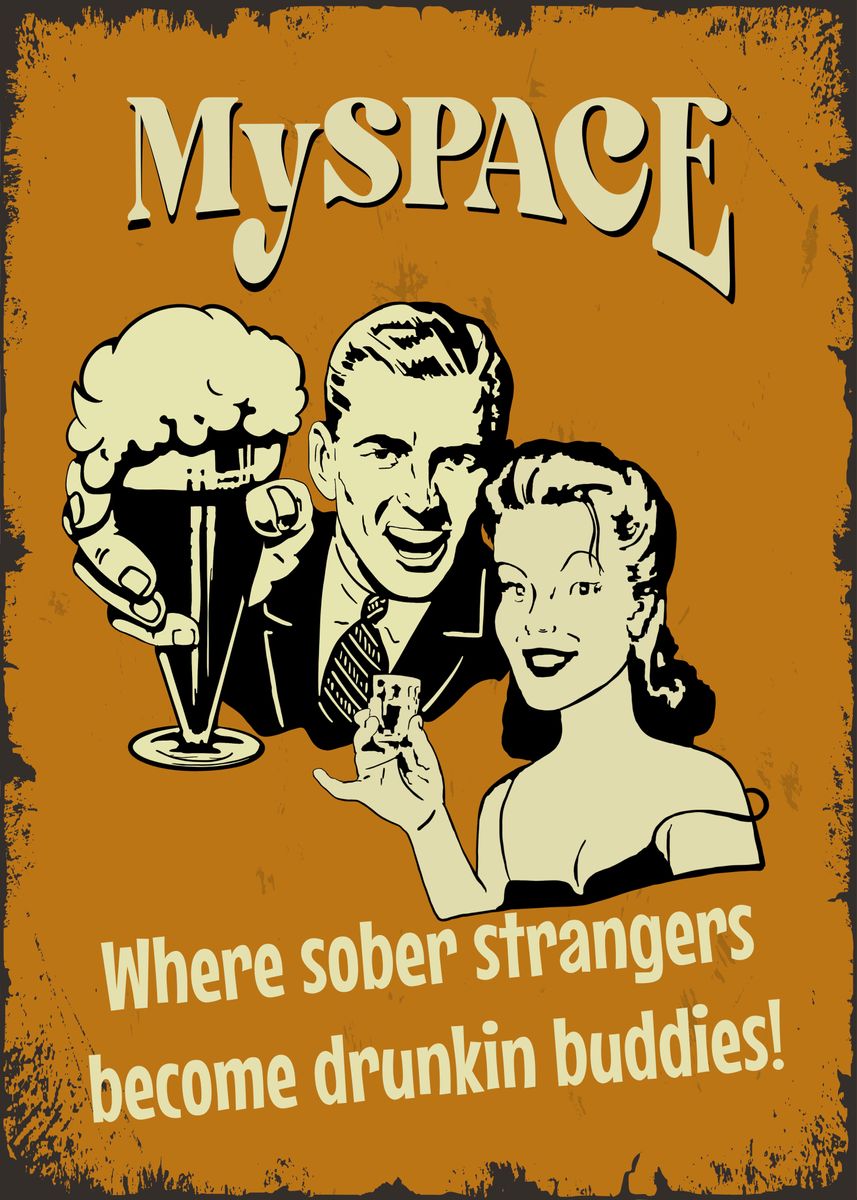 'Alcohol vintage' Poster, picture, metal print, paint by Mild pic ...