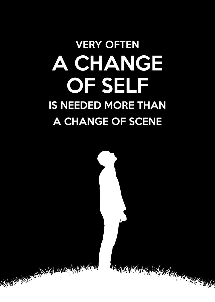 'A change of self' Poster by ABConcepts | Displate