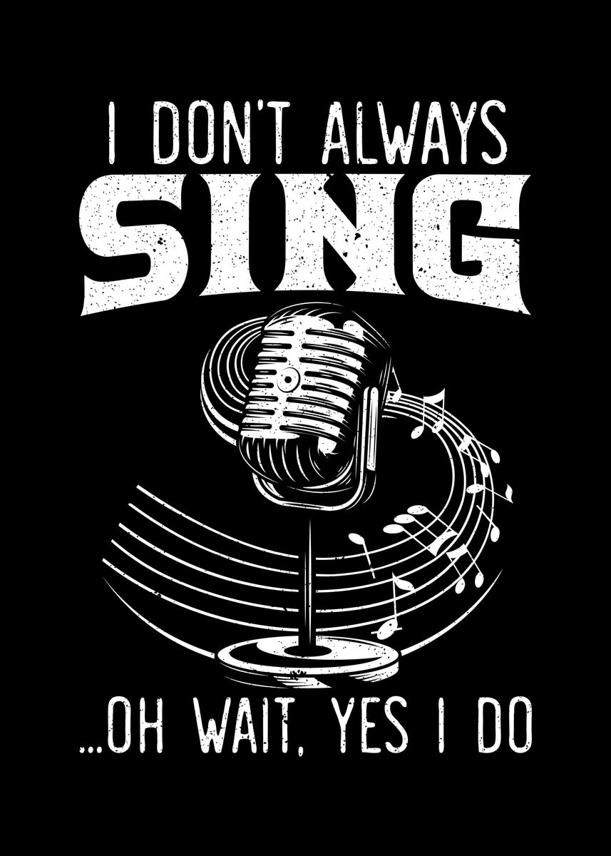 'Singing' Poster by NAO | Displate