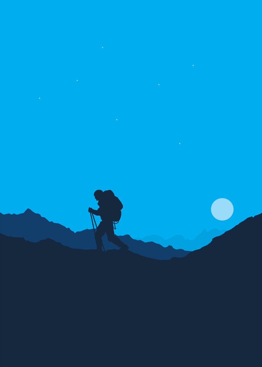 'Seeking the thrill' Poster, picture, metal print, paint by Designersen ...