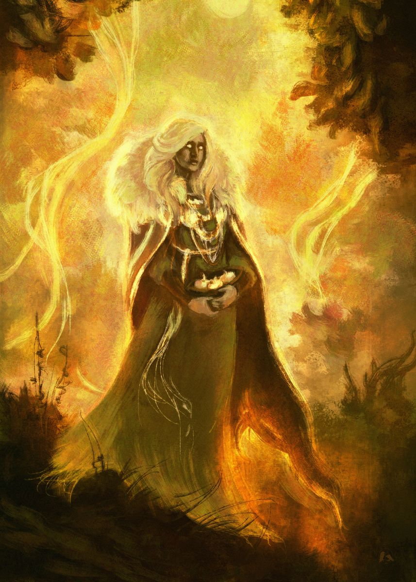 'IDUNN' Poster by Alessia H Valastro | Displate