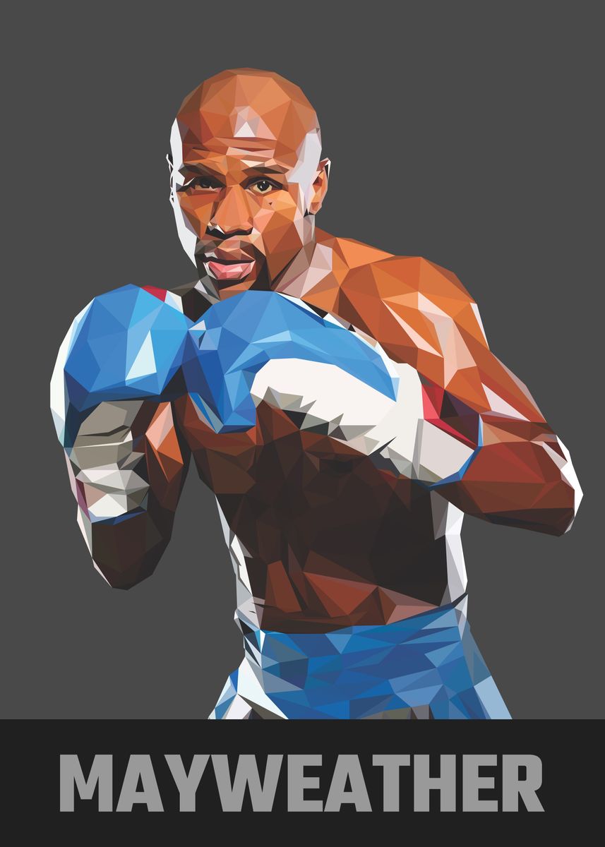 'Floyd Mayweather' Poster by Yanz Studio | Displate
