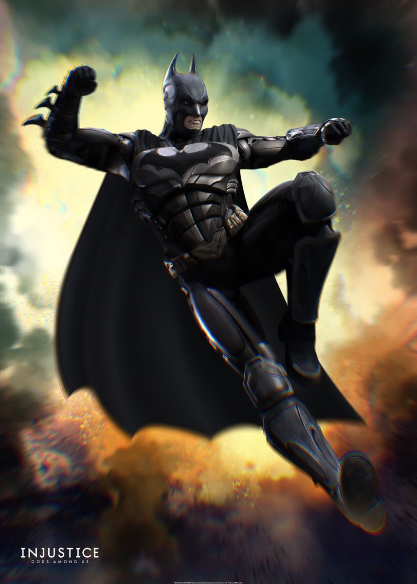 'Batman' Poster, picture, metal print, paint by DC Comics | Displate