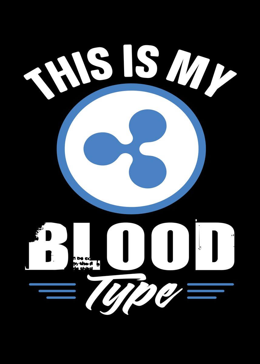 'Ripple This Is My Blood' Poster, picture, metal print, paint by ZS C O ...